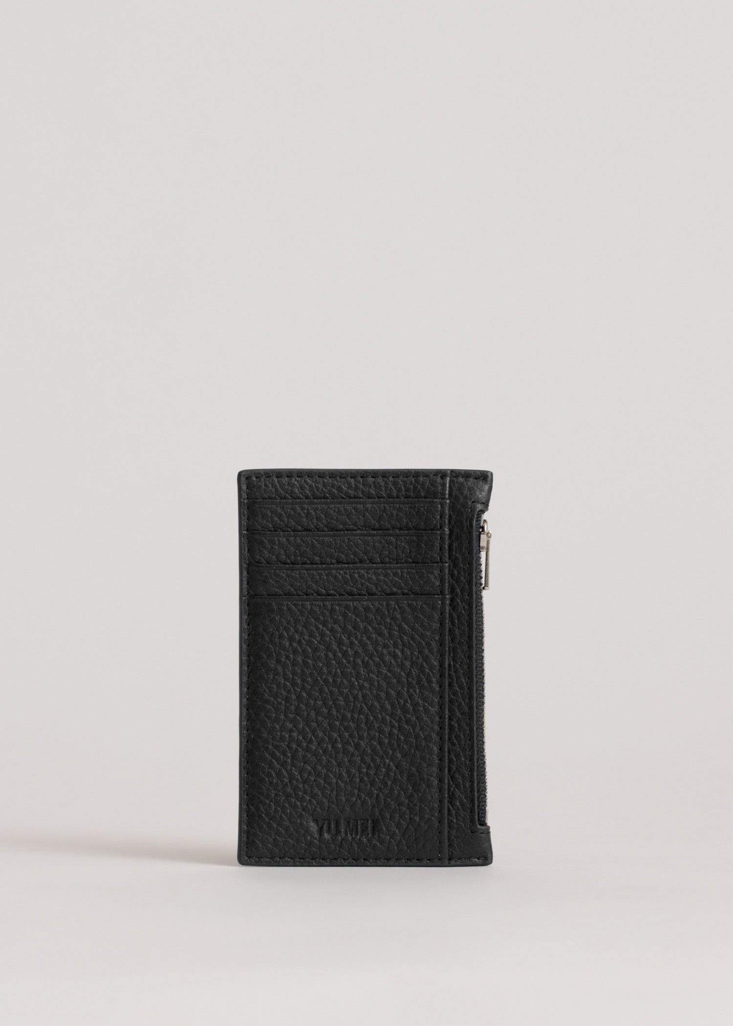 Frank | Leather Cardholder in Black | Yu Mei